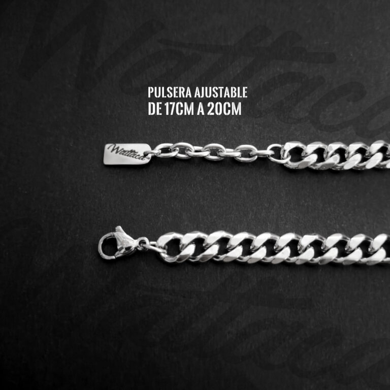 Pulsera Esclava Personalizada Acero Inoxidable en Wattaca Lima Perú